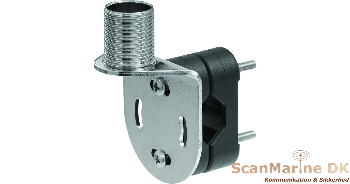 Shakespeare 4720 "Rail-Mount" Antennebeslag til 22, 25 og 32mm rør ...