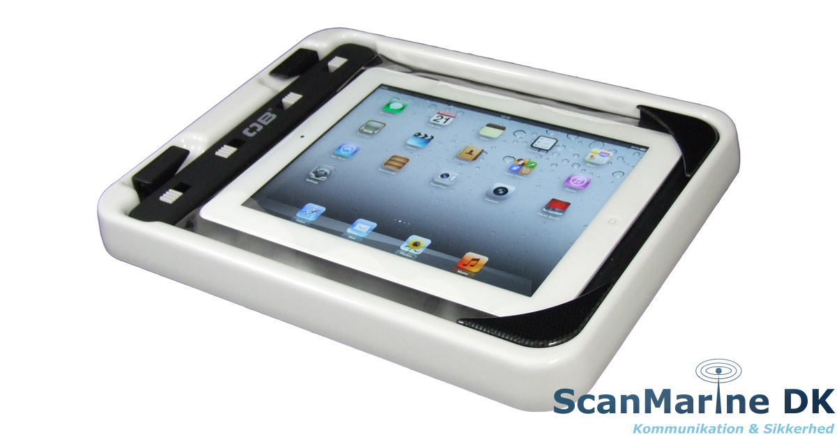 MarinePod iPad & Tablet Holder med OverBoard Etui | Scanmarine