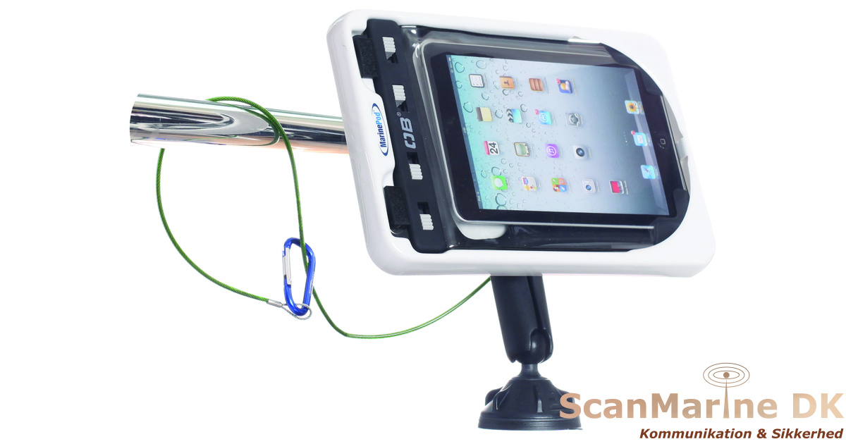 MarinePod vandtæt Tablet Mount til iPad Mini, Tablets og E-Book-readers ...