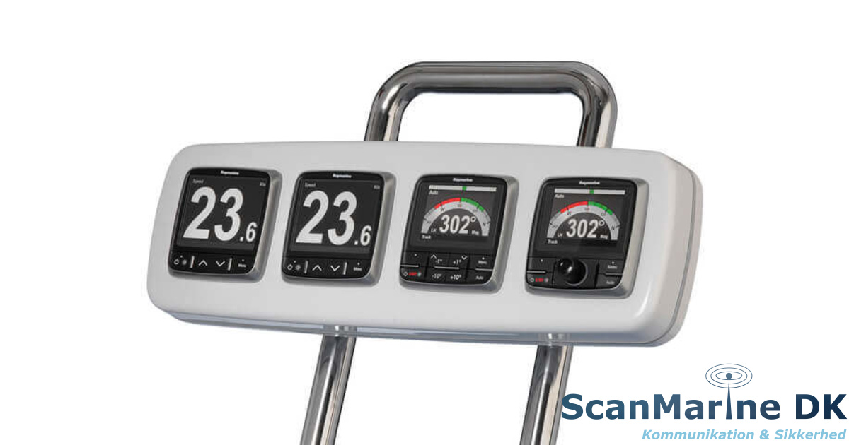 ScanPod SPH‐4I‐W Helm Pod for up to 4 standard Instruments | Scanmarine