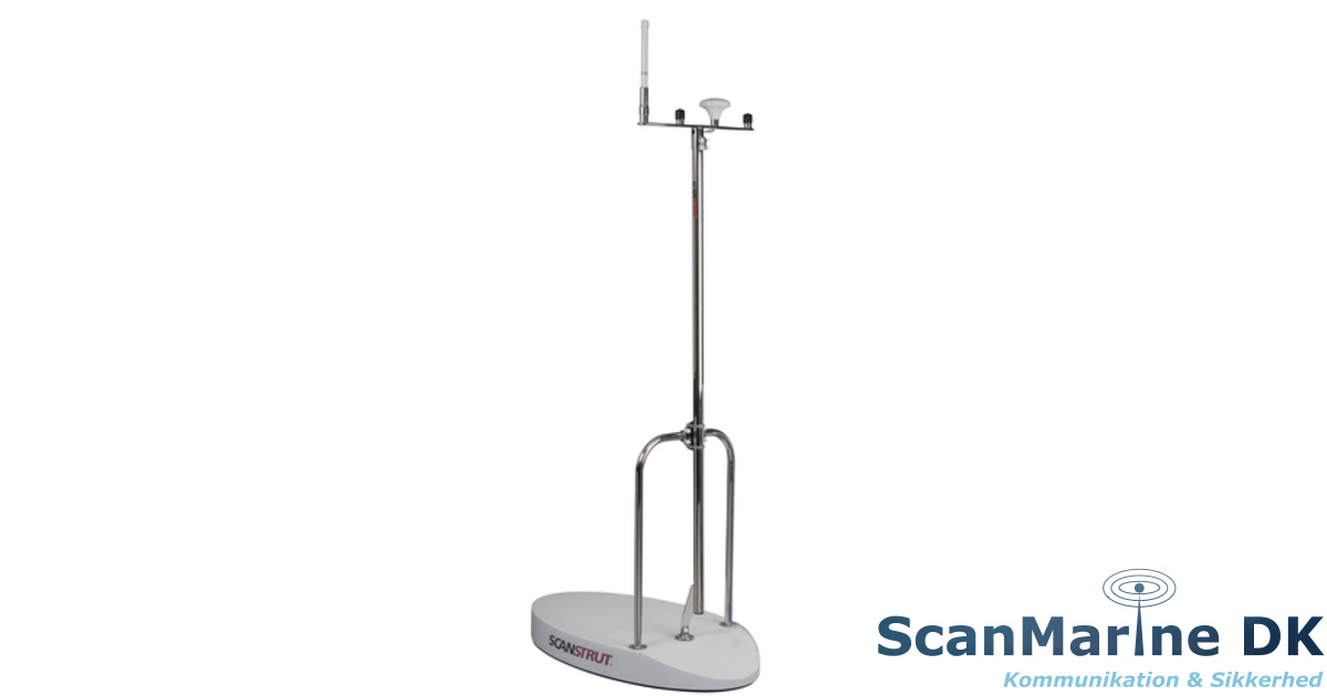 Scanstrut TP-01 Pole Mount for op til 4 GPS / VHF antenner | Scanmarine