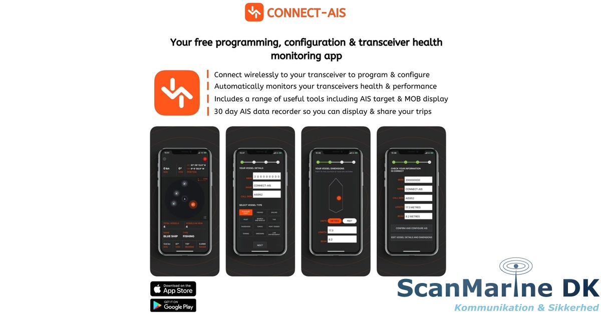CONNECT-AIS App for IOS & Android | Scanmarine