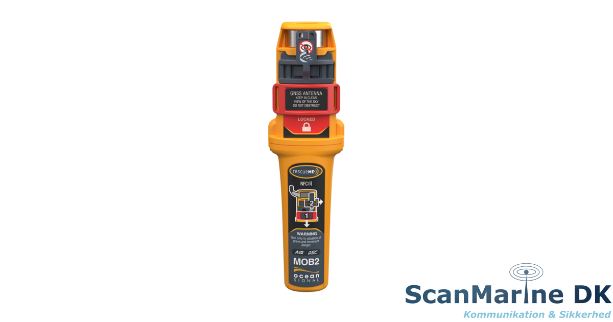 Ocean Signal rescueME MOB2 AIS MOB m. DSC CLASS-M godkendt 744S-05485 ...